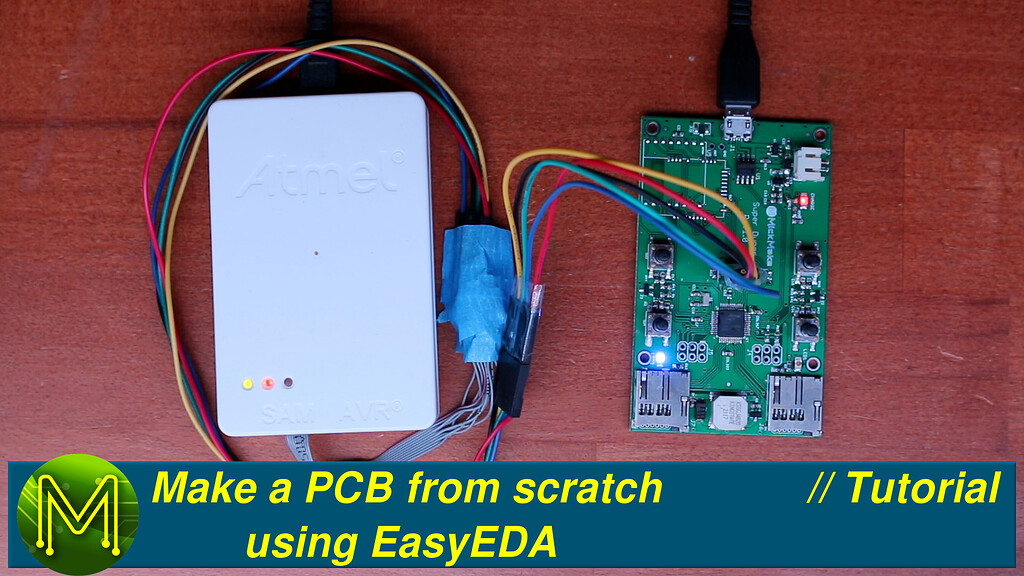 Make a PCB from scratch using EasyEDA // Part 2 // Tutorial - Tutorials ...